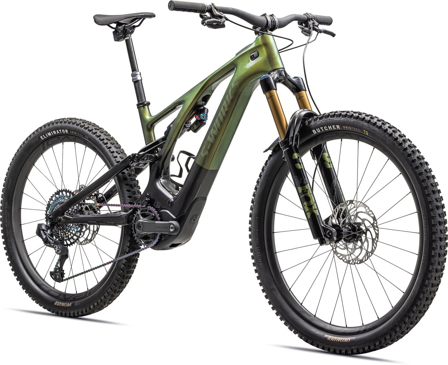 SPECIALIZED S-Works Turbo Levo ELECTRIC MOUNTAIN BIKE GLOSS GOLD PEARL ...