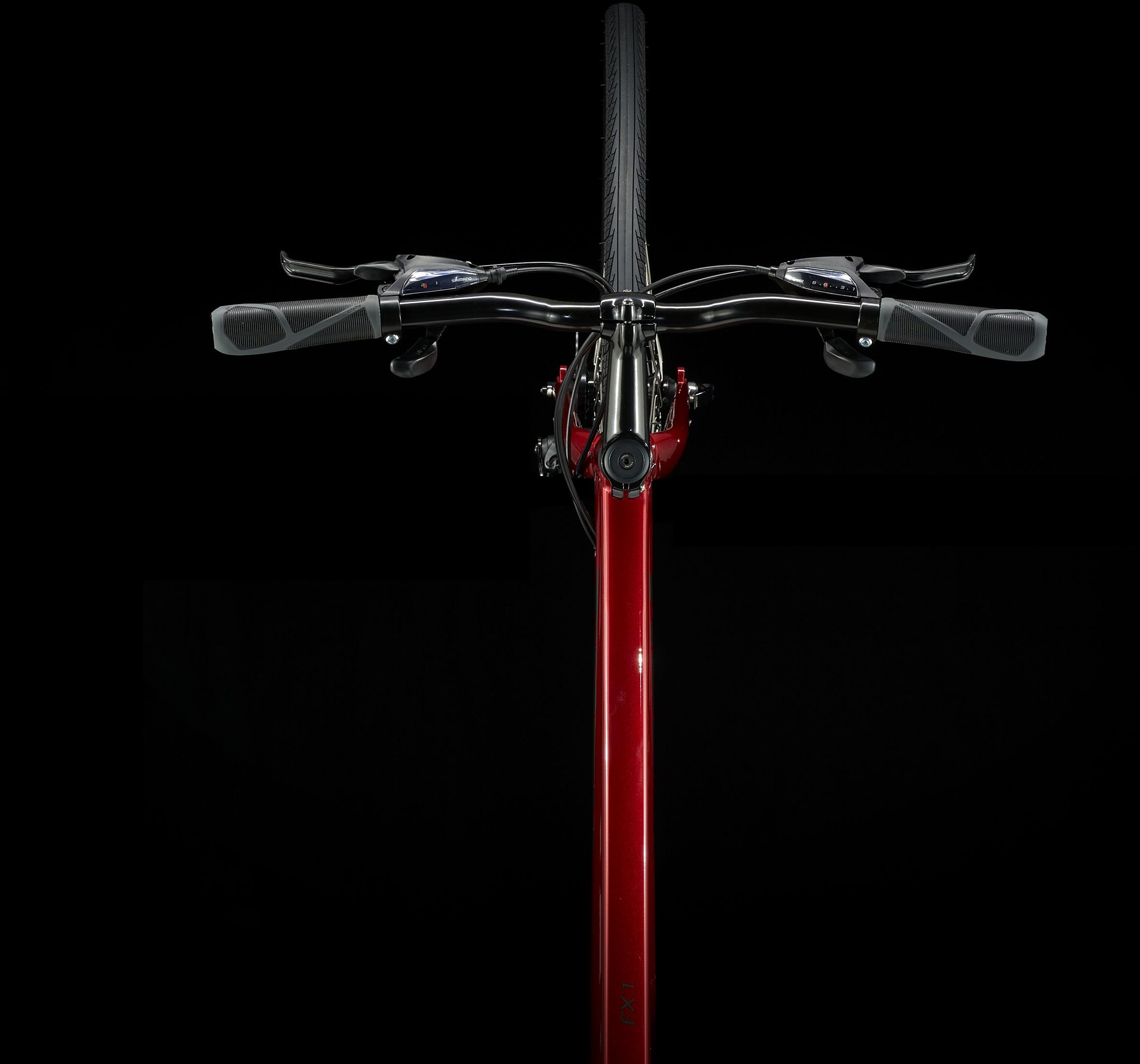 TREK FX 1 DISC HYBRID SATIN Rage Red 2023 - The Bike Factory