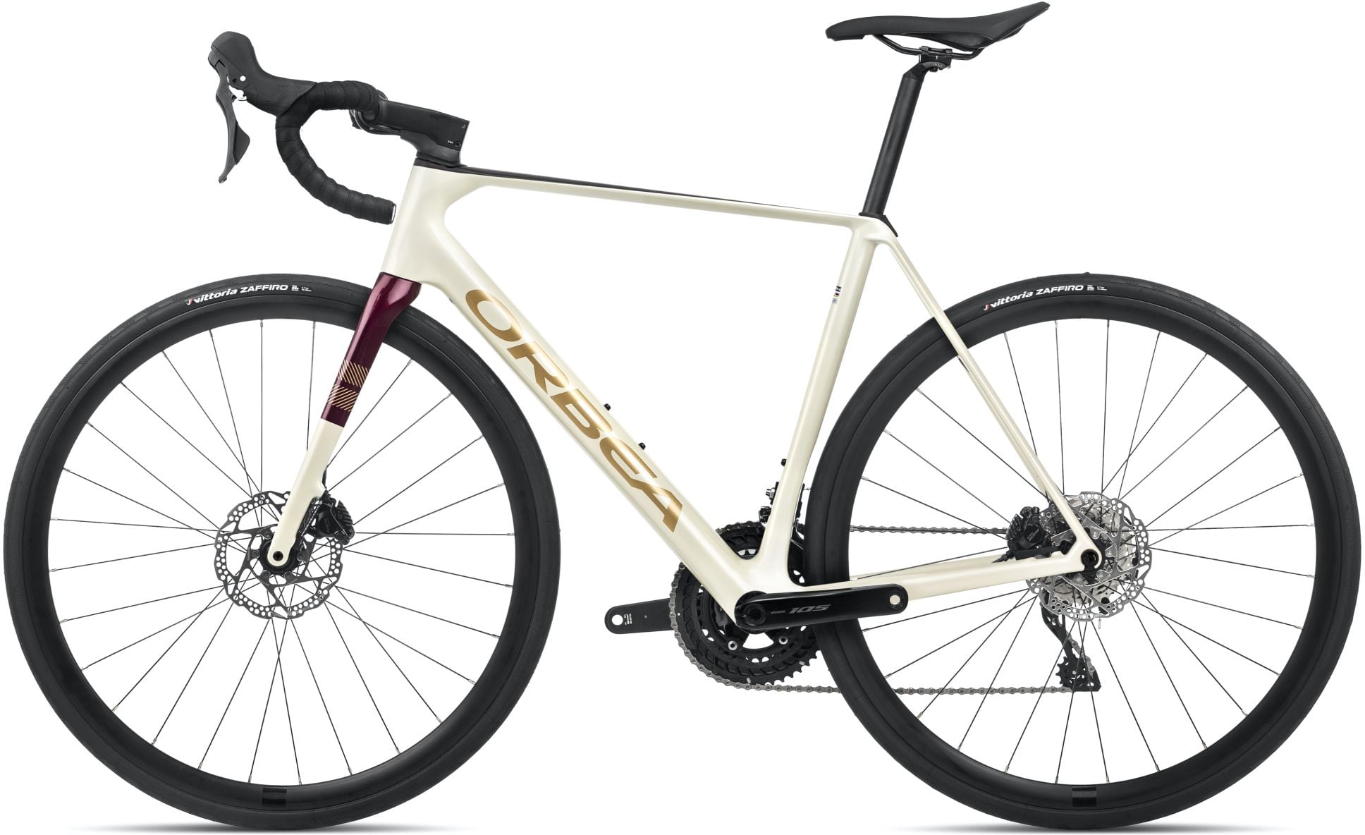 ORBEA ORCA M30 ROAD BIKE IVORY WHITE-BURGUNDY (GLOSS) - VULCANO (MATT ...