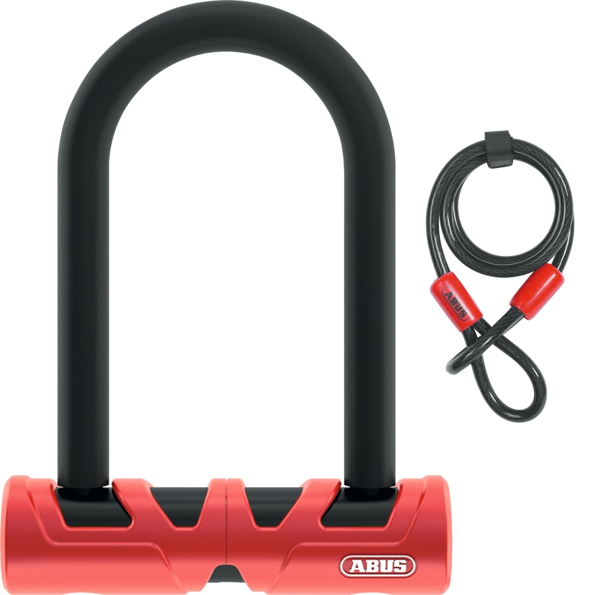 Abus Ultimate Mini 420 UShackle Lock 140mm 10120 Cobra Cable Gold Sold ...