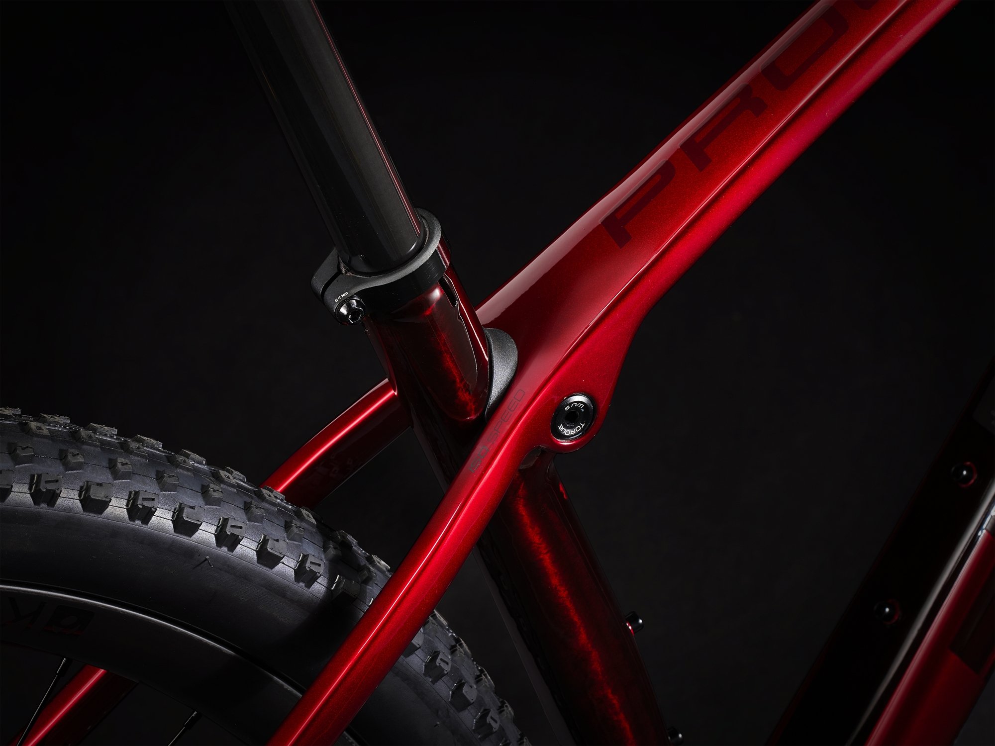 TREK PROCALIBER 9.8 Carbon Red Smoke/Crimson 2023 Model - The Bike Factory