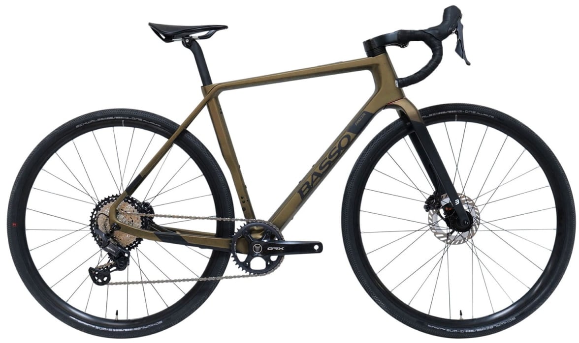 Basso Bikes Palta GRX 12x/AllRoad1 GOLD BURN Bike 2024 Model - The Bike ...
