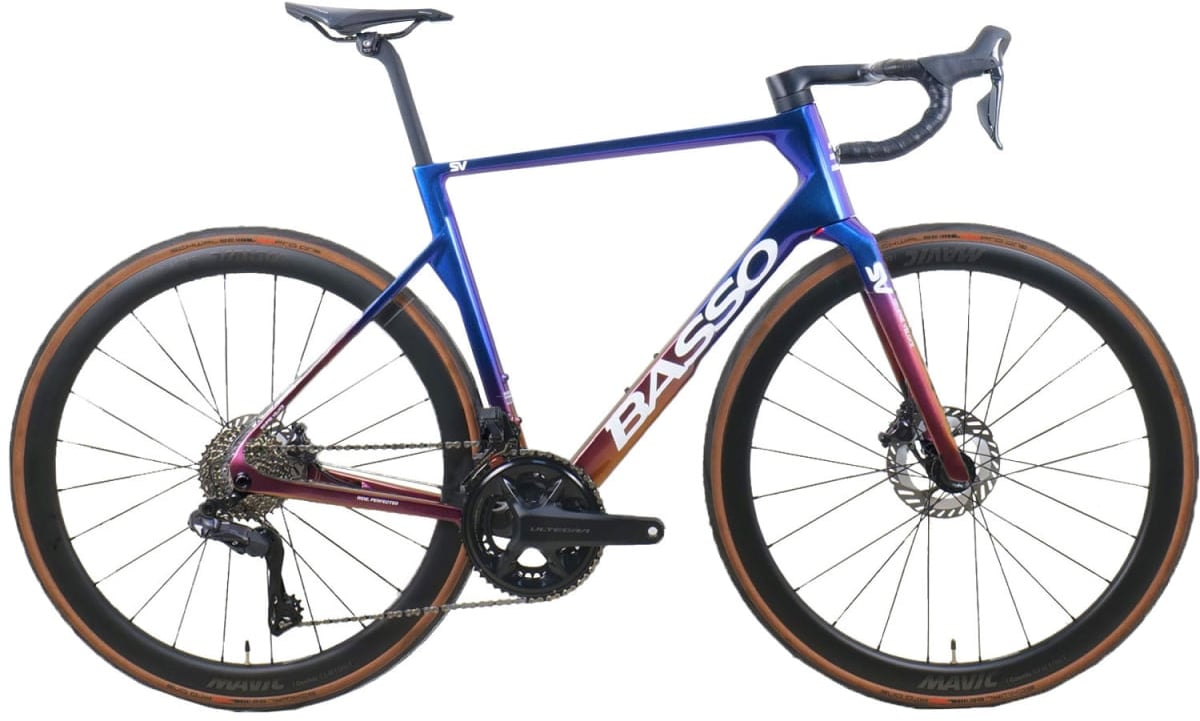 Basso Bikes SV Ultegra Di2 Viola Galaxy Bike - The Bike Factory