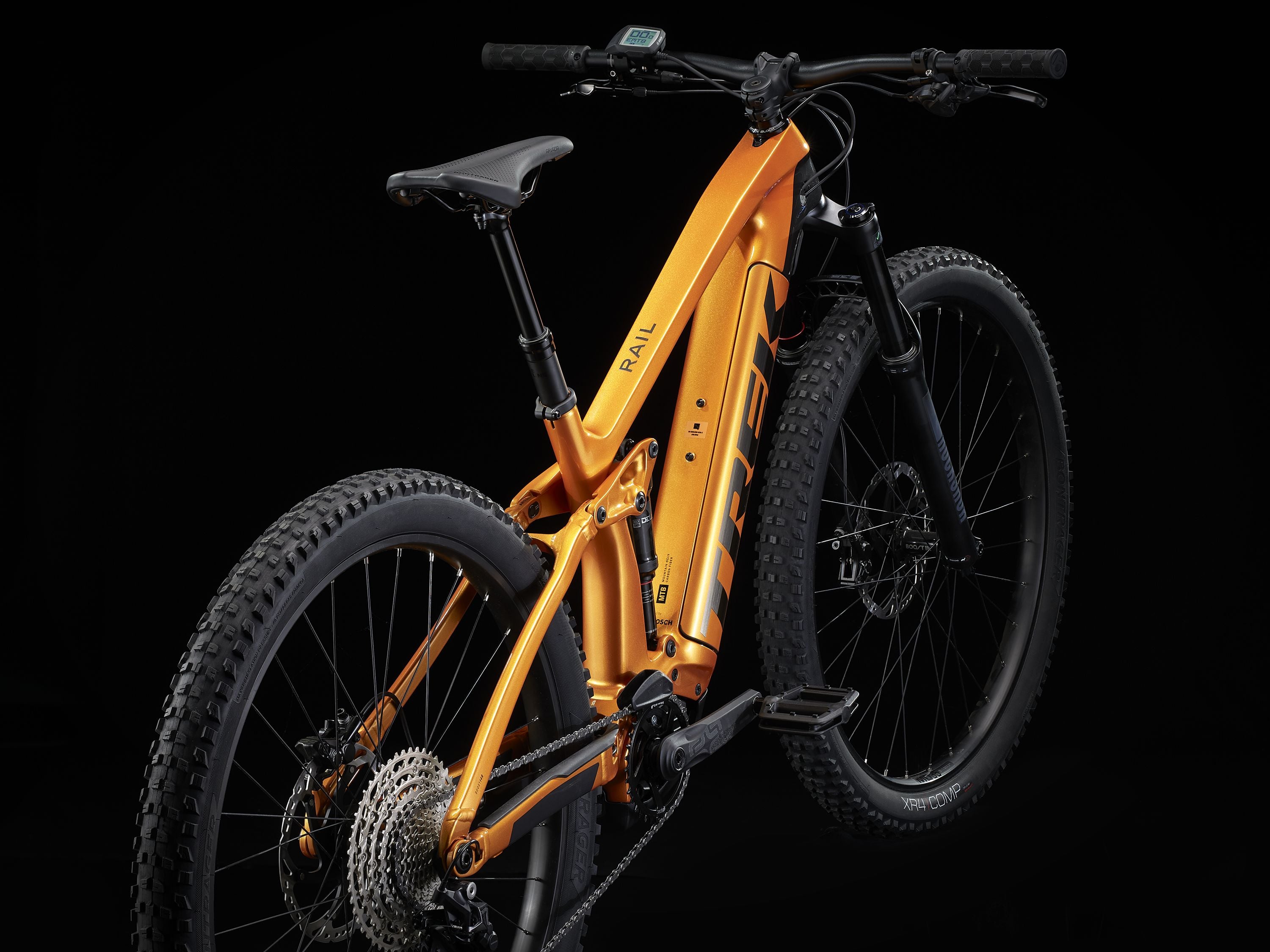 TREK Rail 9.5 Deore Factory Orange/Lithium Grey 2022 Model - The Bike ...