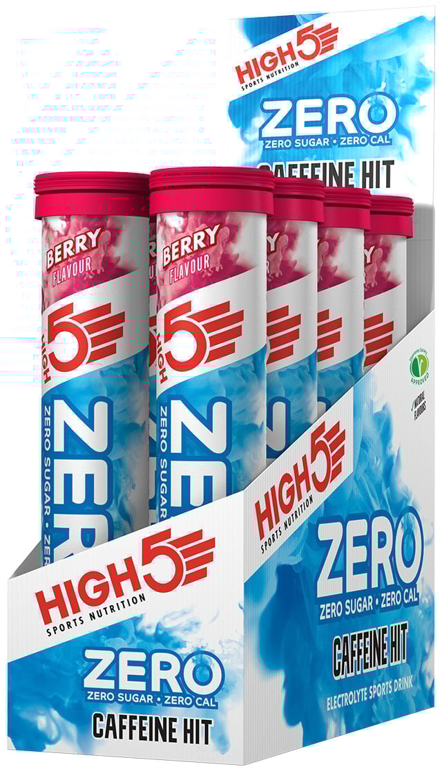 High 5 High5 ZERO Caffeine Hit Hyrdation 20 Tabs - The Bike Factory