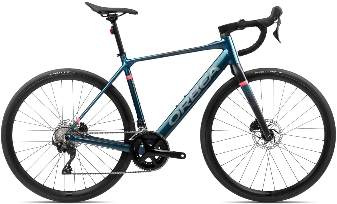 Orbea GAIN D50 electric ROAD BIKE BOREALIS BLUE (GLOSS) - BLACK (MATT ...