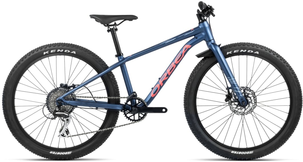 Orbea MX 24 TEAM DISC Moondust Blue - Red (Matt - The Bike Factory