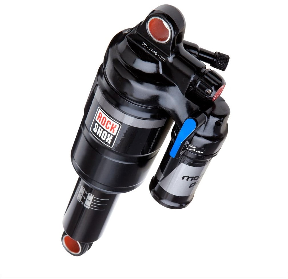 RockShox ROCK SHOX MONARCH PLUS RC3 FASTBLACK/SBC SHOCK BLOCK - The ...