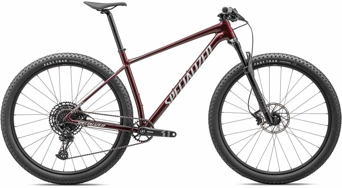 Specialized CHISEL HT COMP - GLOSS RED TINT OVER SMOKE / WHITE - The ...