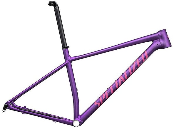 Specialized CHISEL HARDTAIL MTB GLOSS PURPLE TINT LINEAR BRUSHED/REBEL ...