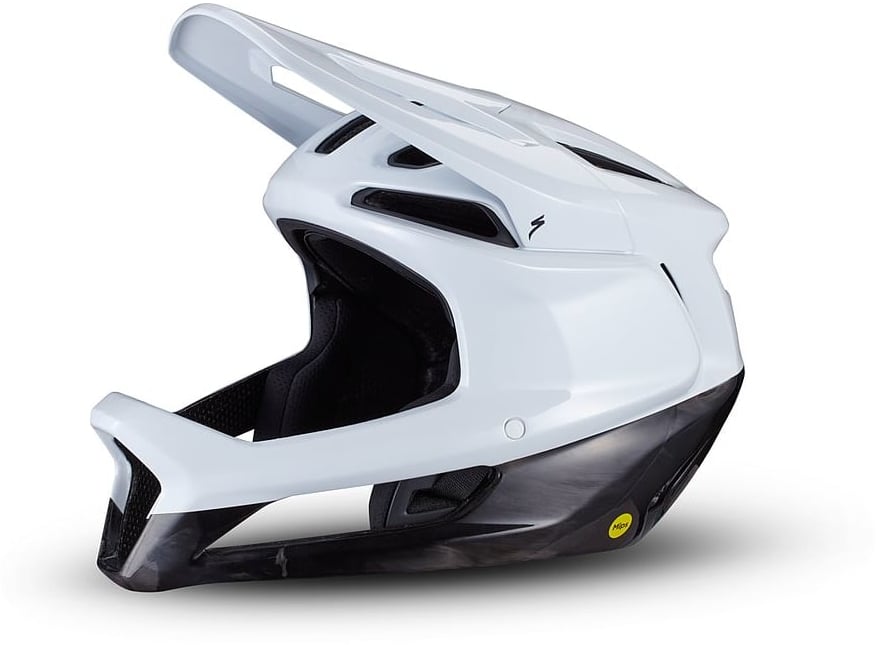 Specialized GAMBIT BLACK full face helmet White/carbon - The Bike Factory