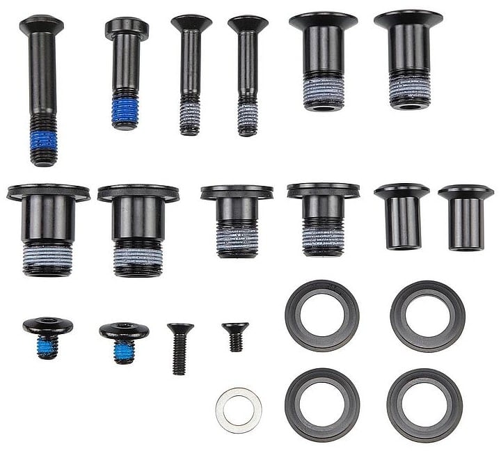 Specialized STUMPJUMPER ALLOY FRAME SUSPENSION PIVOT BOLT KIT (W/ PIVOT ...