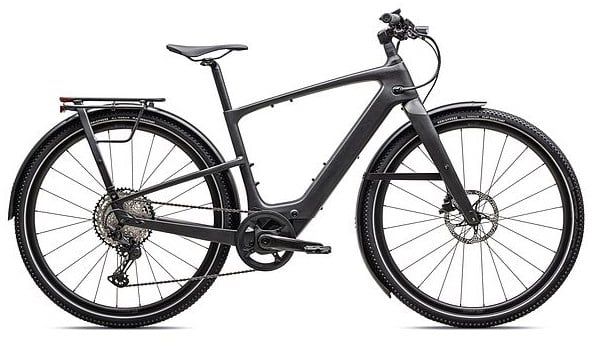 SPECIALIZED Turbo Vado SL 2 6.0 EQ Carbon Satin Black Micro Speckle/Obsidian Frost 2025 Model ...