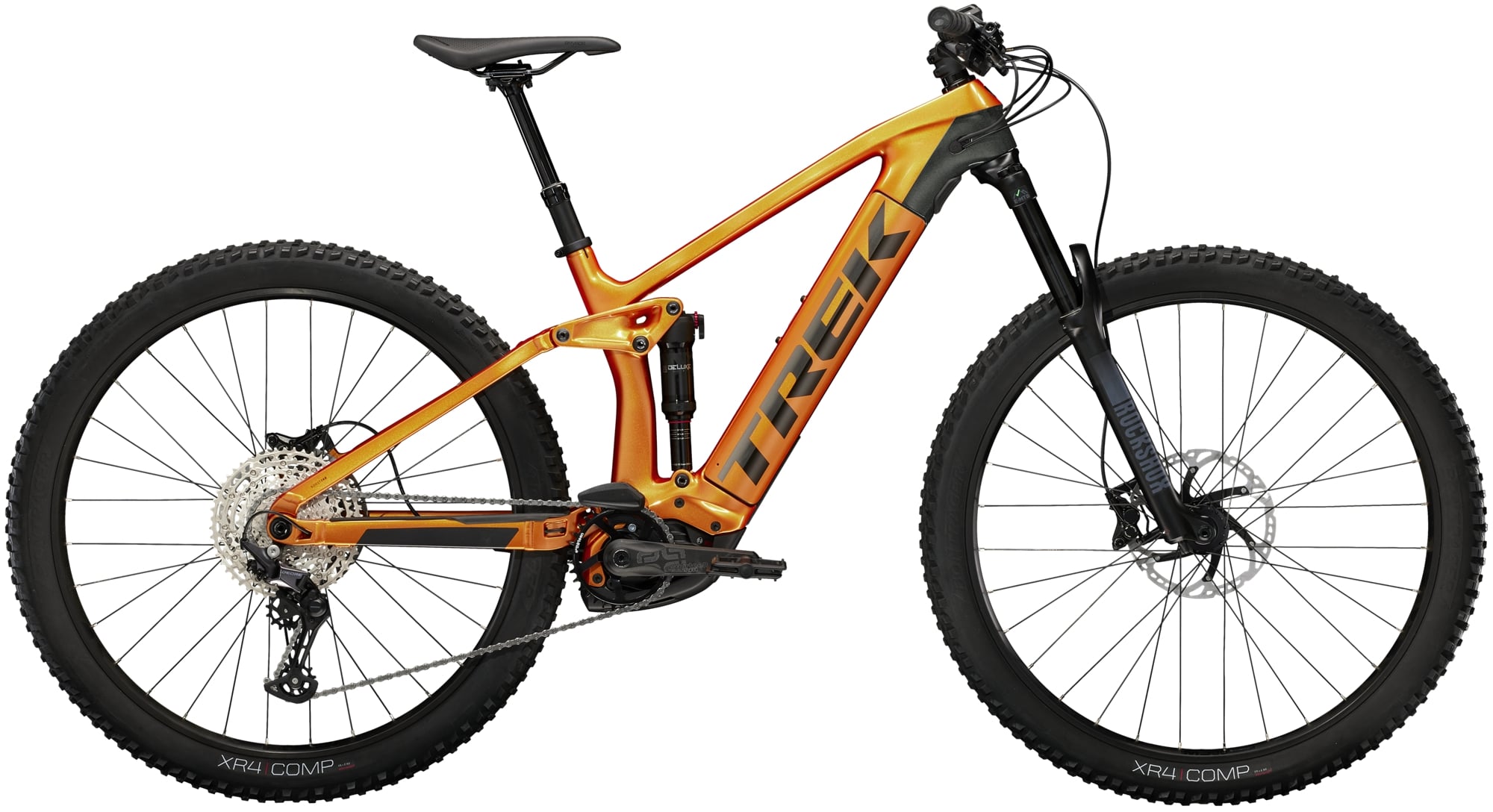 TREK Rail 9.5 Deore Factory Orange/Lithium Grey 2022 Model - The Bike ...